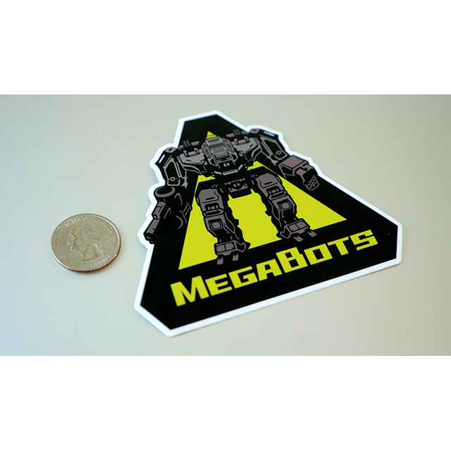 MegaBots Logo Sticker